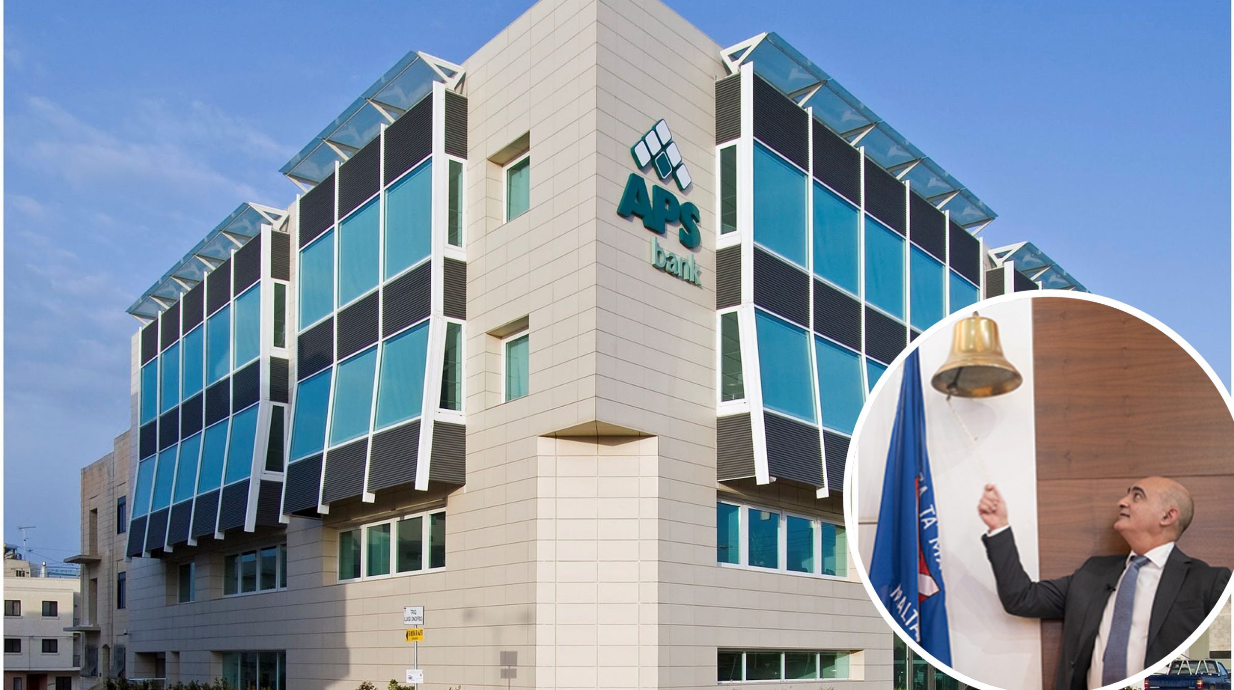 ‘A vision that goes back years’: APS Bank rings bell at the Malta Stock ...