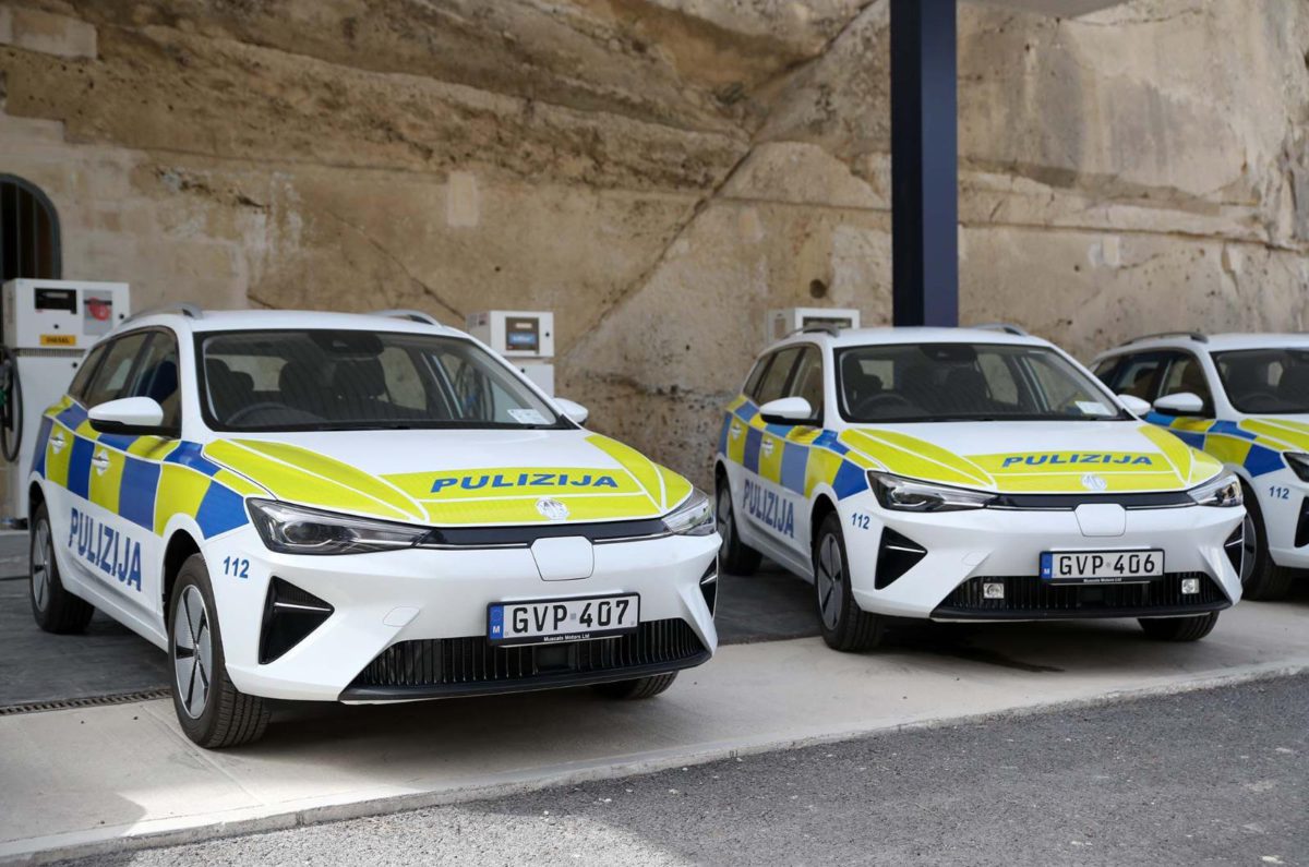 Malta Police Force deploys 7 new electric vehicles for the first time
